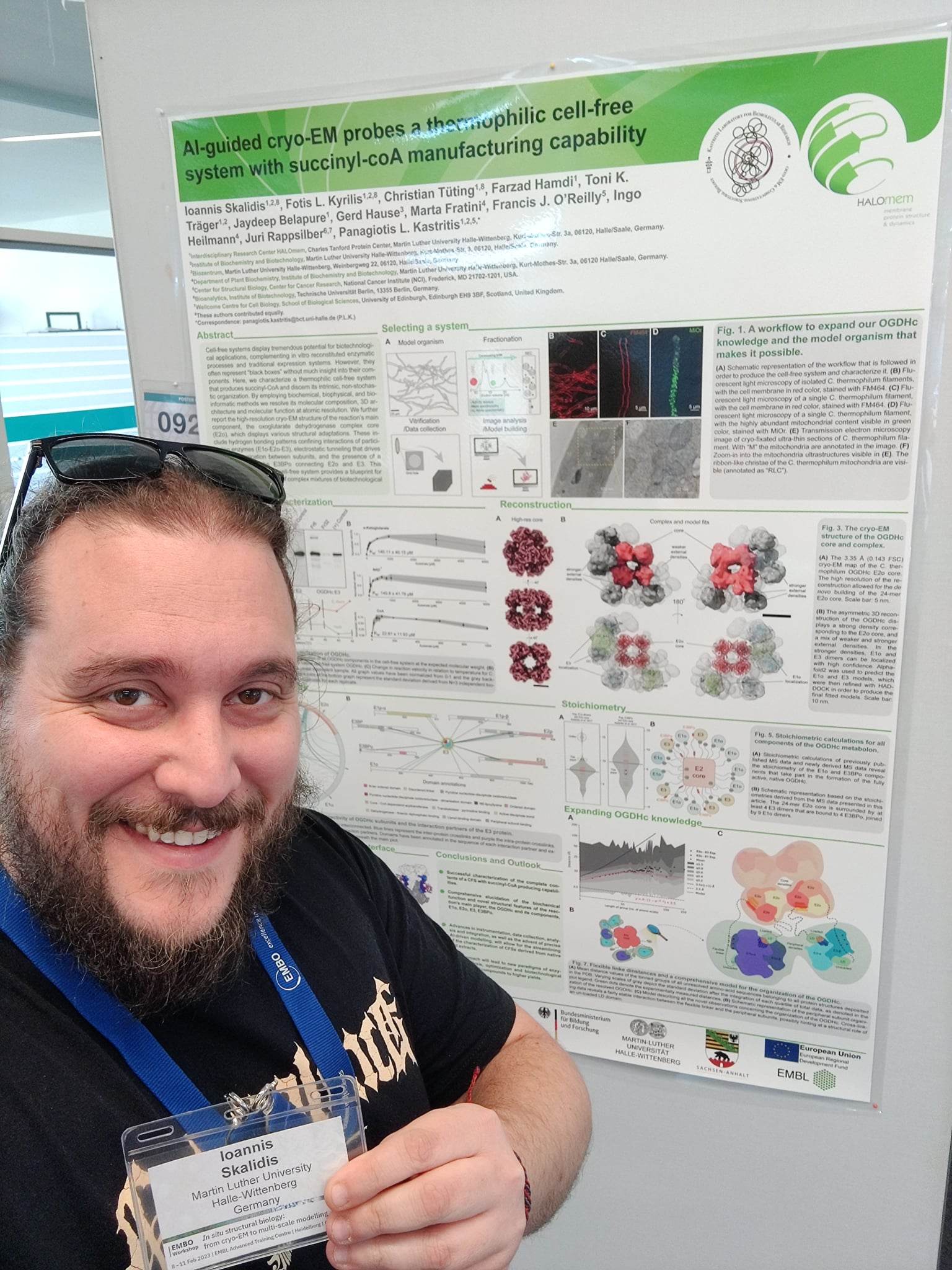 The Kastritis Lab takes a trip to EMBL Heidelberg for the in situ ...