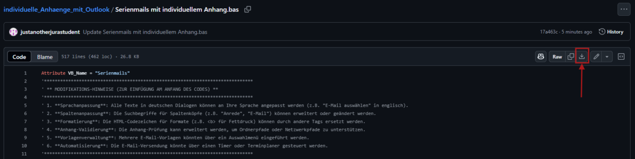 Serien-E-Mails mit individuellen Anhängen über Outlook versenden - Simpletricks